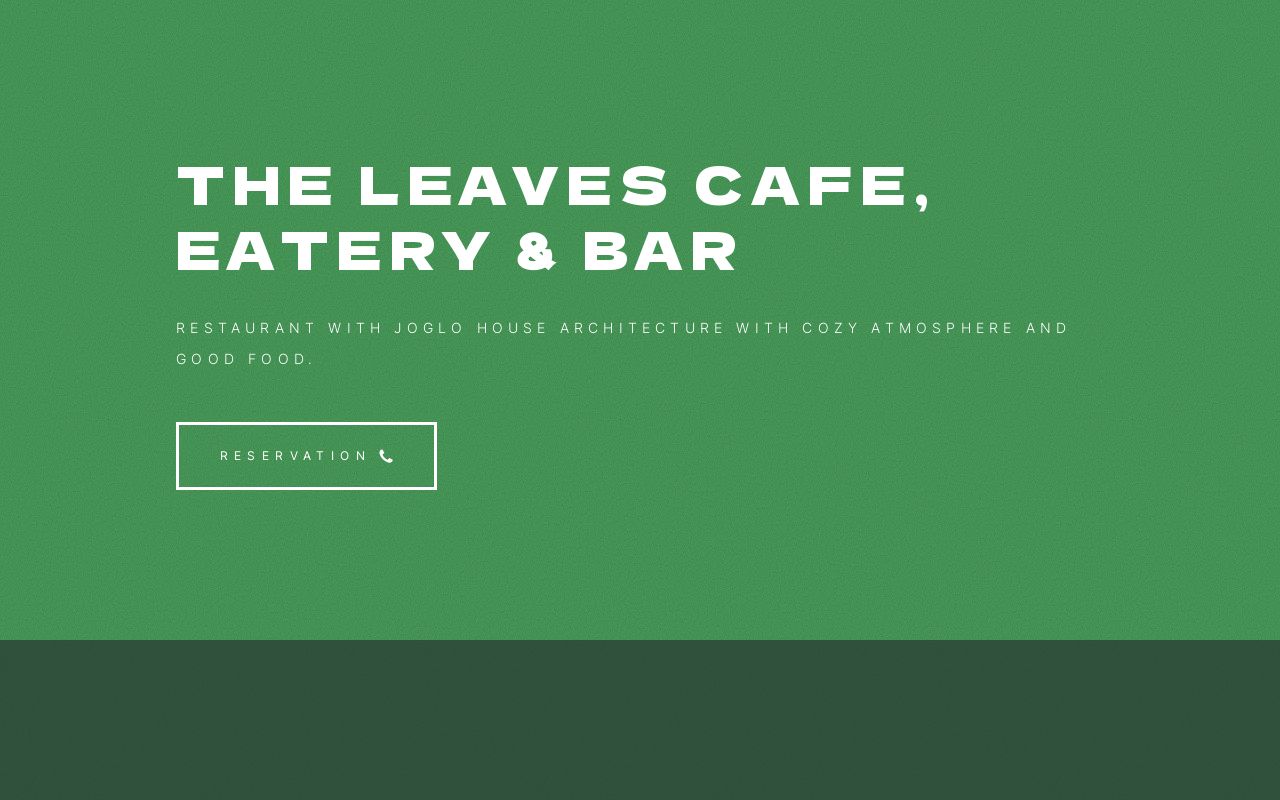 The Leaves Cafe, Eatery & Bar